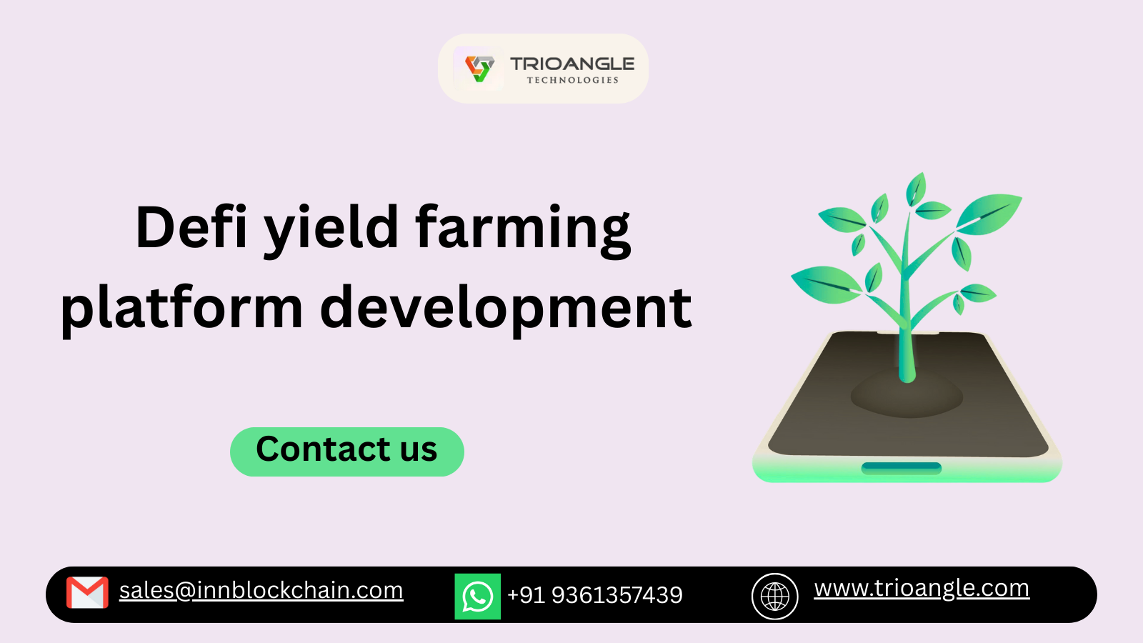 What is DeFi Yield Farming Platform Development and how can Trioangle ...